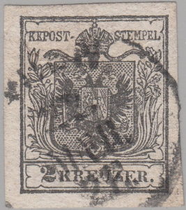 Austria-1850-postage-stamp-2kr-Type-I – World Stamps Project
