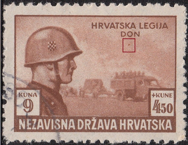 Croatia-1943-stamp-Hrvatska-Legija-Don – World Stamps Project