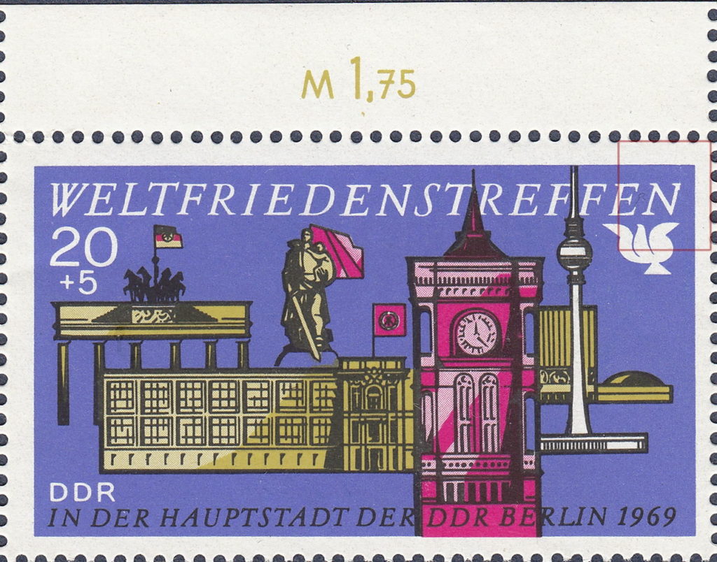 GDR Commemorative Issues of 1966-1970: Varieties – World Stamps Project
