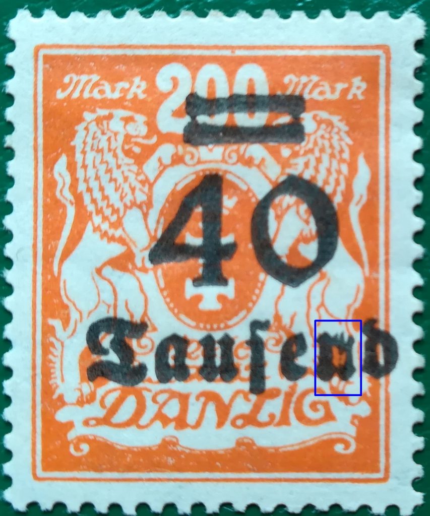 Free City of Danzig: Varieties of Postage Stamps – World Stamps Project