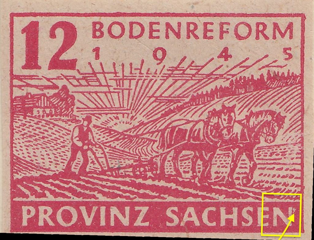Germany, Soviet Occupation Zone: Saxony Province: varieties of postage ...